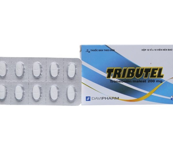 Tributel 200mg (10 vỉ x 10 viên/hộp) | Thuốc trị rối loạn nhu động ruột