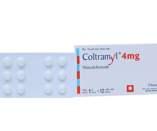 Coltramyl 4mg (12 viên/hộp) | Thuốc giãn cơ