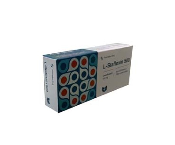 L-Stafloxin 500mg (2 vỉ x 7 viên/hộp) | Thuốc kháng sinh