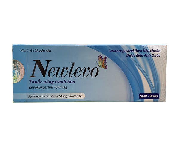 Thuốc tránh thai hàng ngày Newlevo (28 viên/hộp)