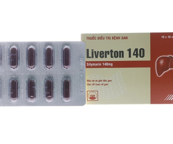 Liverton 140mg (10 vỉ x 10 viên/hộp) | Thuốc trị bệnh gan
