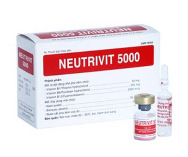 Neutrivit 5000 | Bột đông khô pha tiêm
