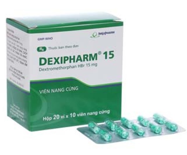 Dexipharm 15mg (20 vỉ x 10 viên/hộp)