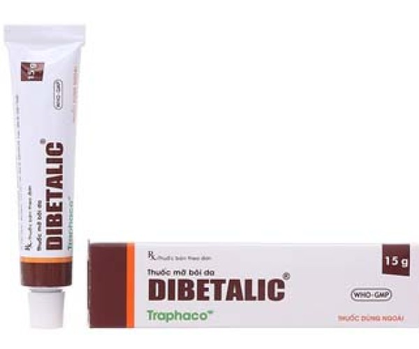Kem điều trị viêm da dị ứng Dibetalic (15g)