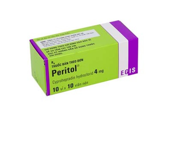 Peritol 4mg (10 vỉ x 10 viên/hộp) | Thuốc chống dị ứng và dùng trong ...