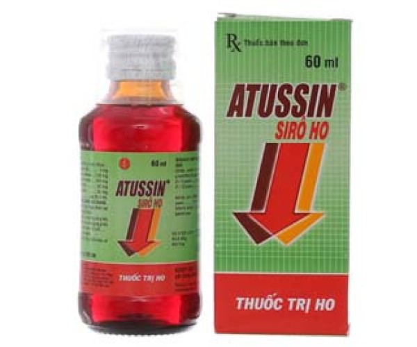 Siro trị ho Atussin (60ml)