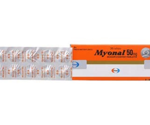 Myonal 50mg (3 vỉ x 10 viên/hộp) | Thuốc giãn cơ