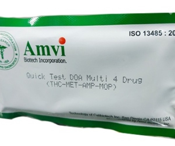 Que thử ma túy Quick Test DOA Multi 4 Drug AmviBiotech