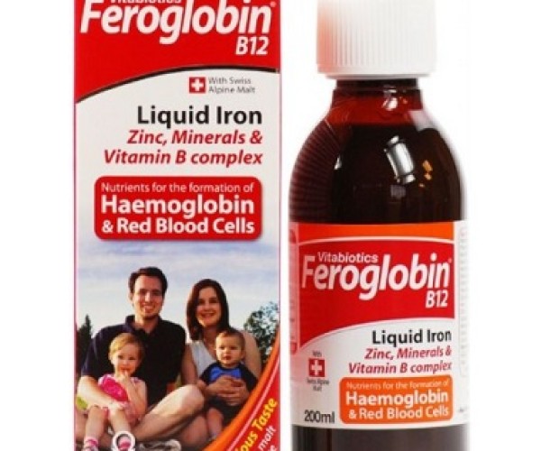 Feroglobin Liquid (200ml) | Siro bổ sung sắt