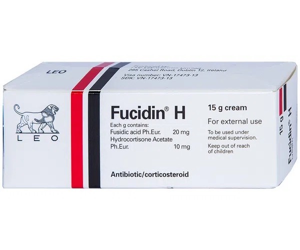 Kem bôi trị viêm da Fucidin H (15g)