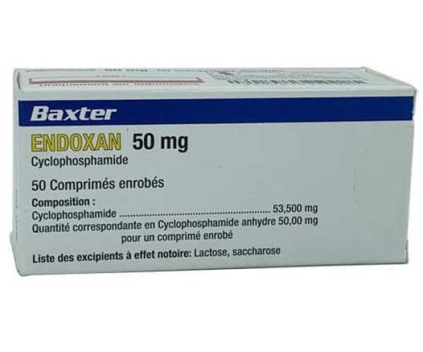 Thuốc điều trị ung thư Endoxan 50mg (50 viên/hộp)