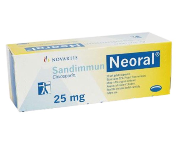 Neoral 25mg (5 vỉ x 10 viên/hộp) | Thuốc dùng trong ghép tủy xương ...