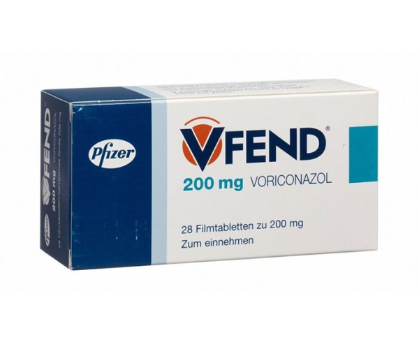 Thuốc điều trị nhiễm nấm Vfend 200mg (30 viên/hộp)