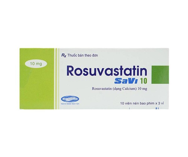 Công dụng và liều dùng của thuốc rosuvastatin savi 10mg được biết đến