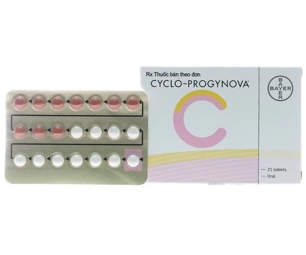 Thuốc điều trị thiếu estrogen Cyclo-Progynova (21 viên/hộp)