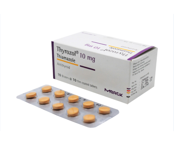 Thyrozol 10mg (10 vỉ x 10 viên/hộp)