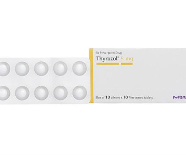 Thyrozol 5mg (10 vỉ x 10 viên/hộp) | Thuốc trị bệnh lý tuyến giáp