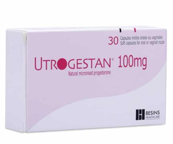 Công dụng và liều dùng của thuốc nội tiết utrogestan 100mg cho phụ nữ
