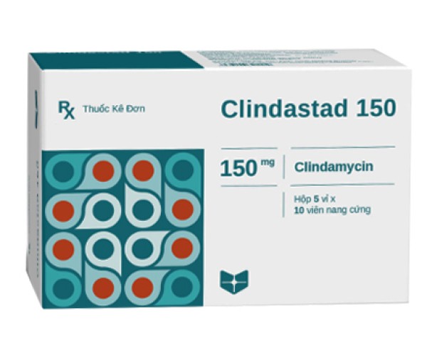 Clindastad 150mg (5 vỉ x 10 viên/hộp) | Thuốc kháng sinh