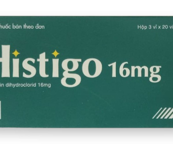 Thuốc trị rối loạn tiền đình Histigo 16mg (3 vỉ x 20 viên/hộp)