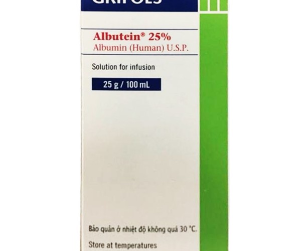 Albutein 25% (50ml) | Dung dịch tiêm truyền
