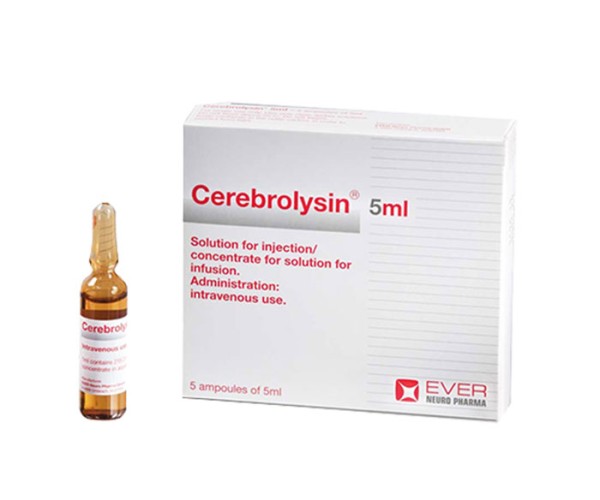 Cerebrolysin 5ml (5 ống/hộp) | Dung dịch tiêm điều trị rối loạn trí nhớ