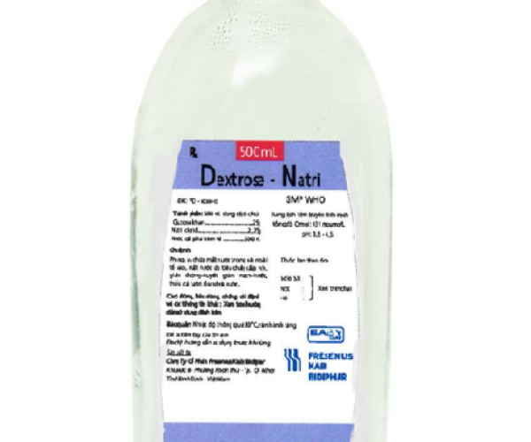 Dextrose - Natri Kabi (500ml) | Dịch truyền