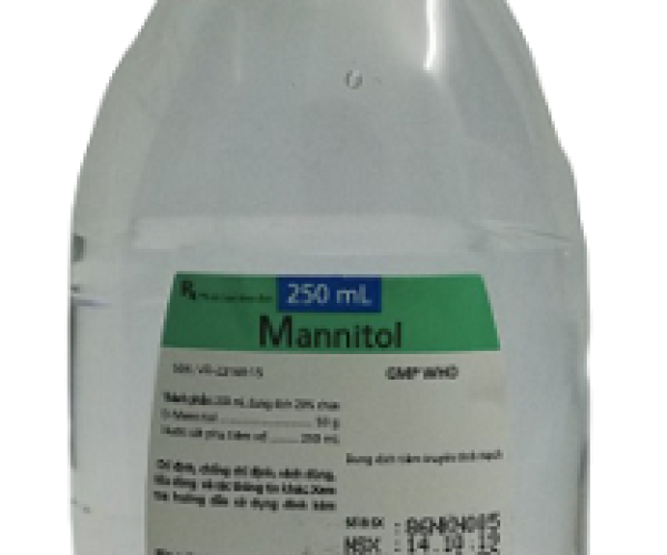 Dung dịch tiêm truyền Mannitol Kabi 20% (250ml)