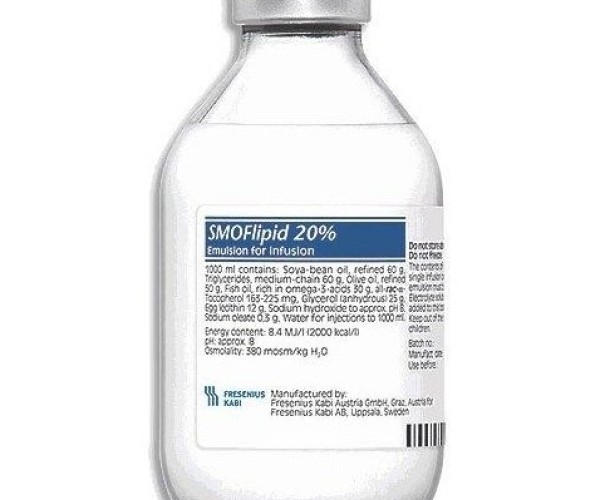 Smoflipid 20% (100ml) | Dịch truyền cung cấp năng lượng, acid béo