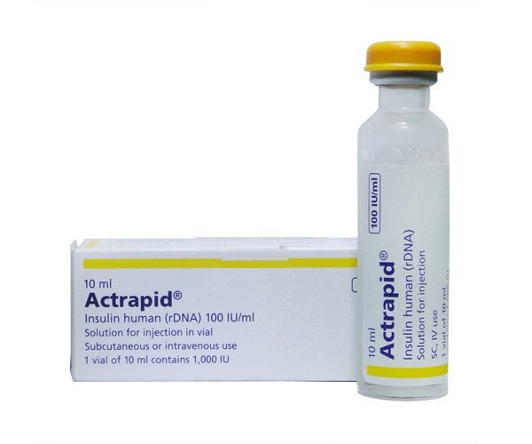 Actrapid 100IU/ml | Dung dịch tiêm trị bệnh tiểu đường