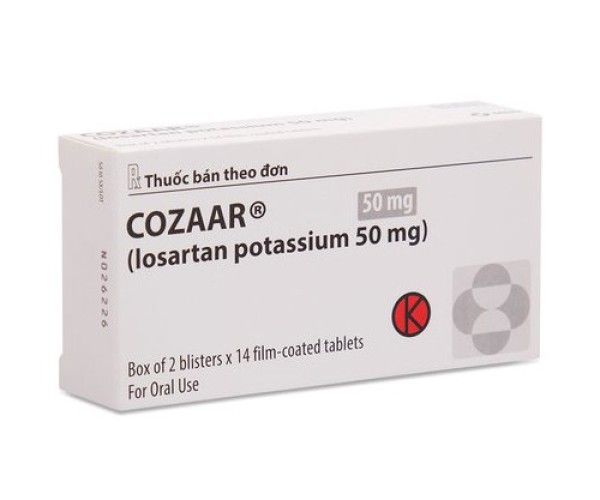 Cozaar 50mg( 2 vỉ x 14 viên/hộp) | Thuốc điều trị tăng huyết áp