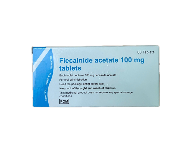 Thuốc phòng và điều trị loạn nhịp tim Flecainide 100mg Tillomed (60 ...