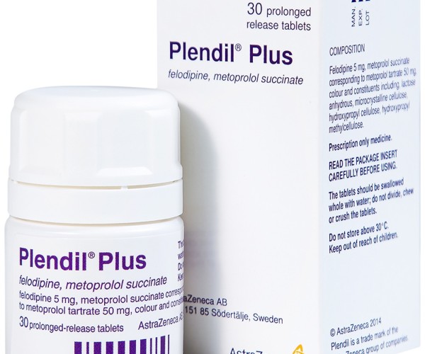Plendil Plus (30 viên/hộp) | Thuốc điều trị tăng huyết áp