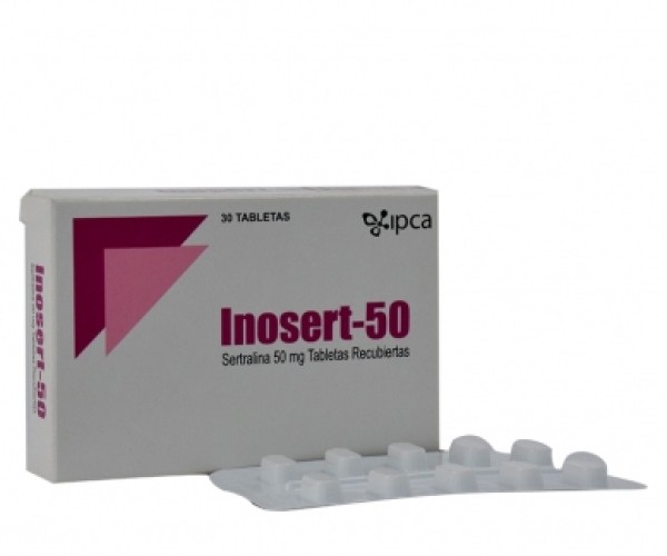 Thuốc chống trầm cảm Inosert 50mg (2 vỉ x 14 viên/hộp)