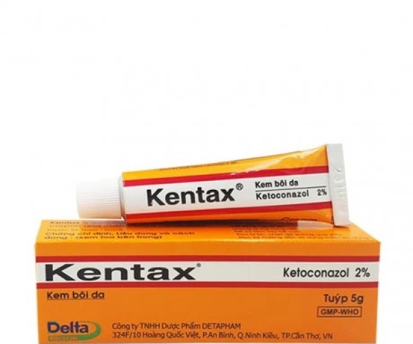 Kem bôi trị nấm da Kentax 2% (5g)