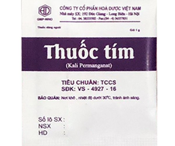 Thuốc tím (100 gói/lốc)