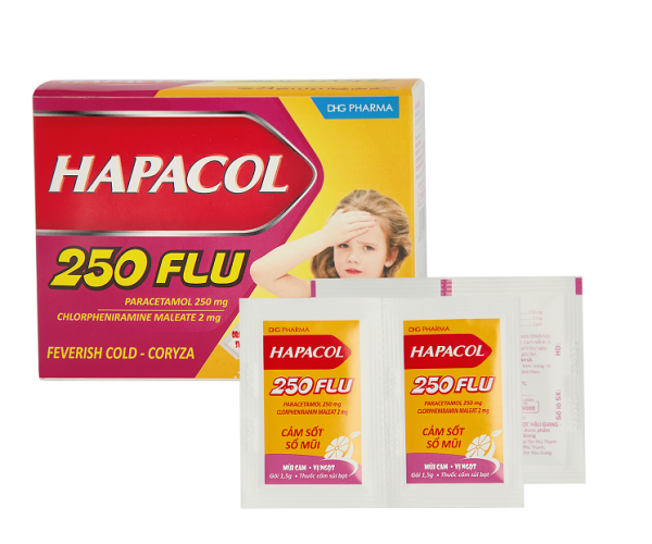 Tác dụng của thuốc hapacol 250 flu và cách sử dụng đúng