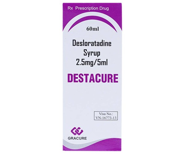 Siro điều trị viêm mũi dị ứng, mày đay Destacure (60ml)