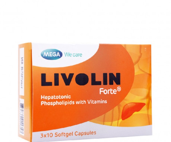 Thuốc cải thiện chức năng gan Livolin Forte (3 vỉ x 10 viên/hộp)
