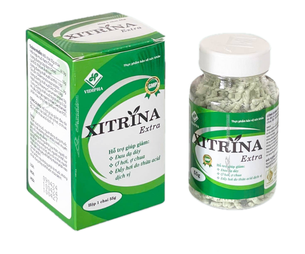 Thuốc cốm trị đau dạ dày, không tiêu & thừa acid Xitrina extra (55g)