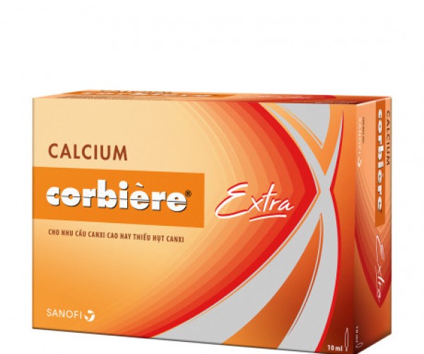 Thuốc điều trị tình trạng thiếu canxi Calcium Corbiere Extra 10ml (30 ...