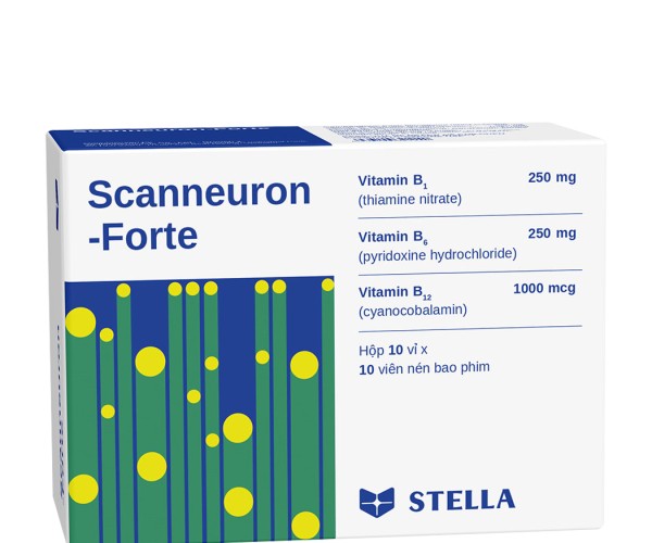 Scanneuron - Forte (10 vỉ x 10 viên/hộp) | Thuốc trị đau dây thần kinh